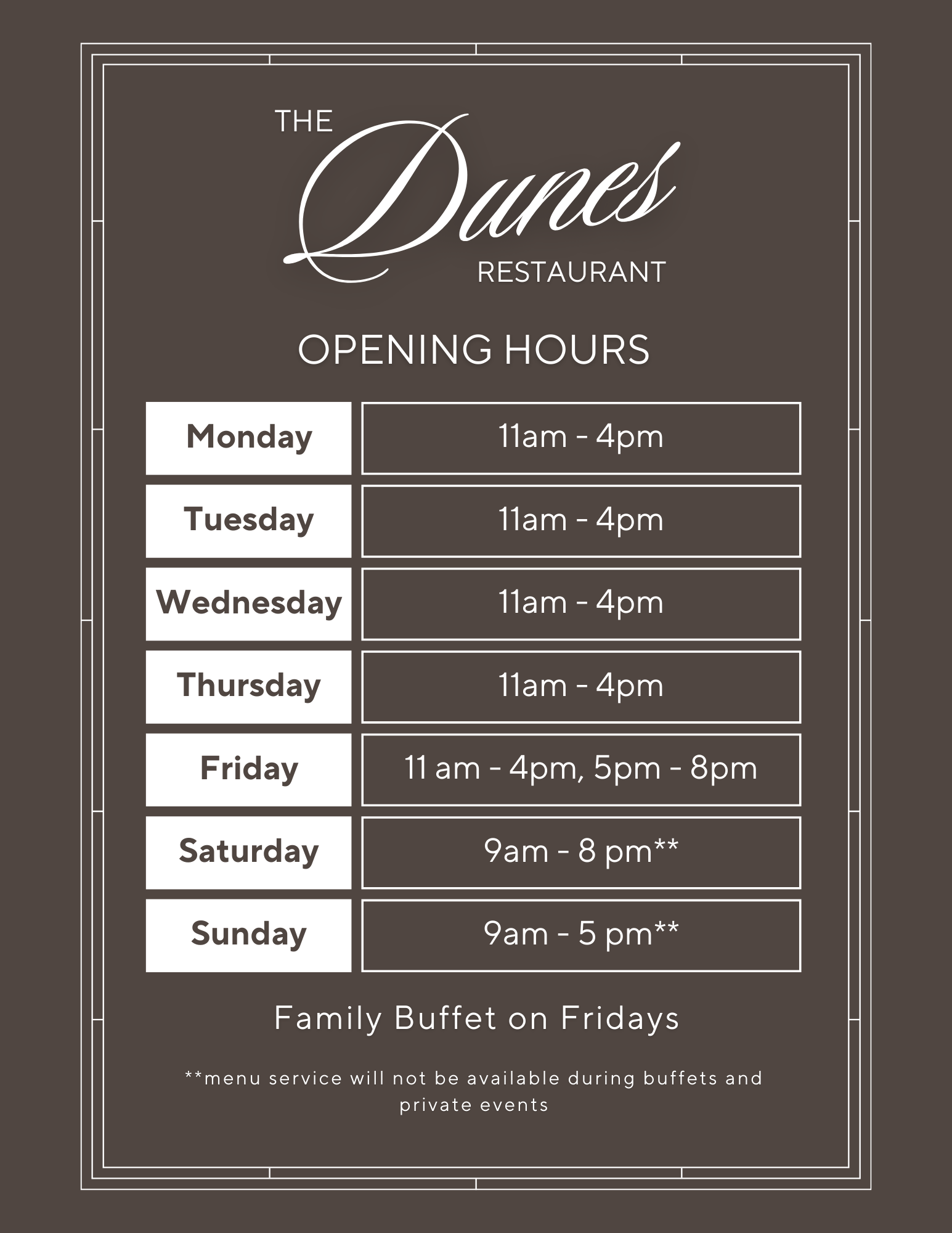 The Dunes Restaurant - The Dunes at Kamloops