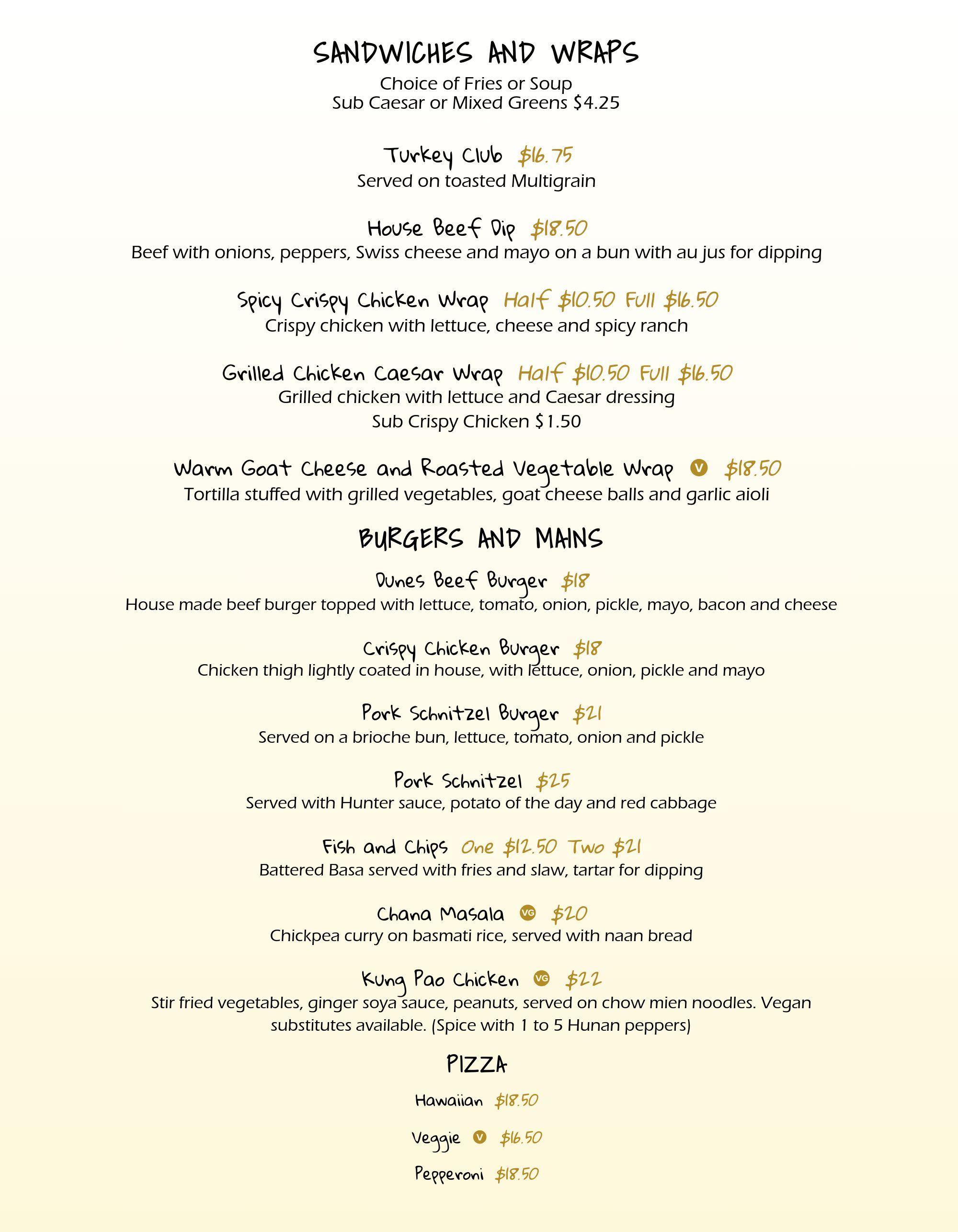 The Dunes Restaurant - The Dunes at Kamloops